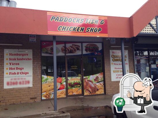 Menu at Paddock's Fish And Chips fast food, Para Hills West