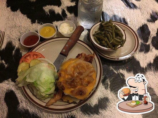 Menu at Heinnies steakhouse, Elkhart