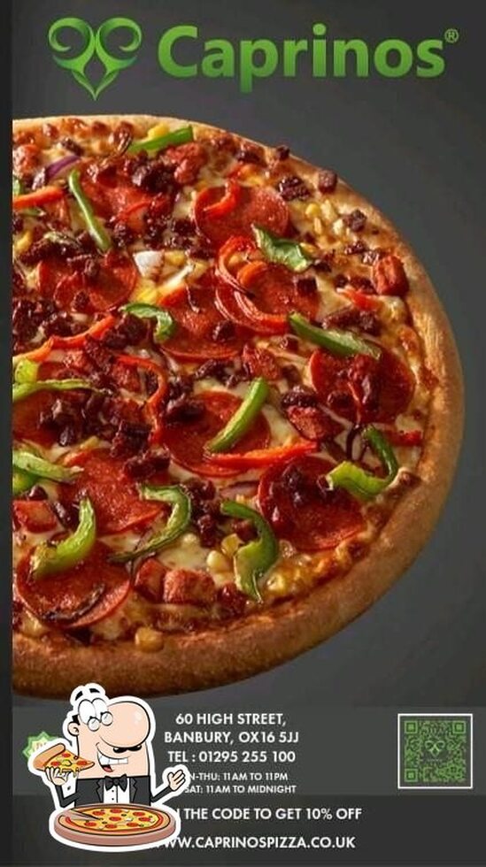 Caprinos Pizza Banbury in Banbury - Restaurant menu and reviews