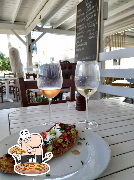 Menu at Ela Paros, Paros