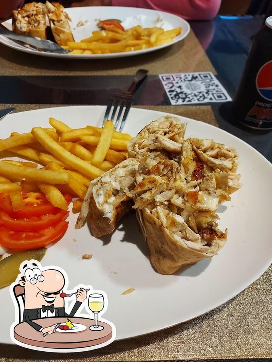 Menu au Shawarma Syria شاورما سوريا, Gand