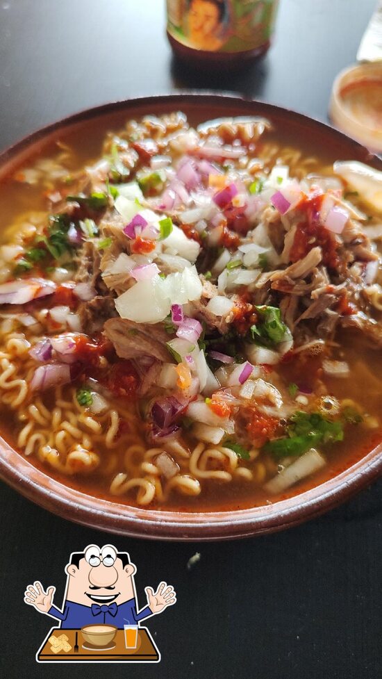 Menu at Tacos de Birria Los de Tijuana restaurant, Hermosillo