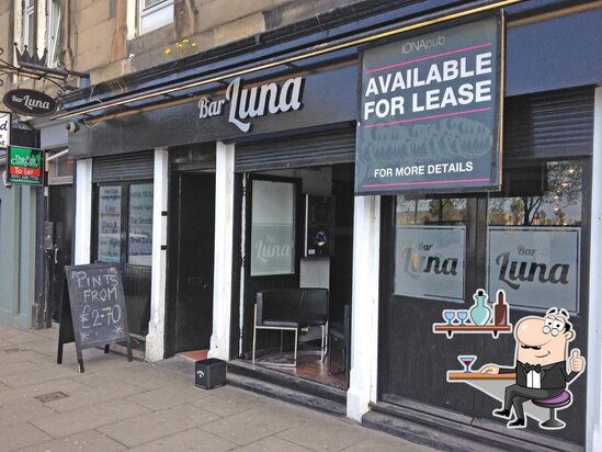Bar Luna in Edinburgh - Restaurant menu