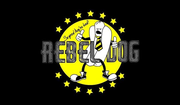 Menu at Rebel-Dog cafe, Napa, 575 3rd st