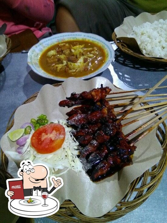 Menu at Sate Kambing Pak Mahmud restaurant, Blotongan
