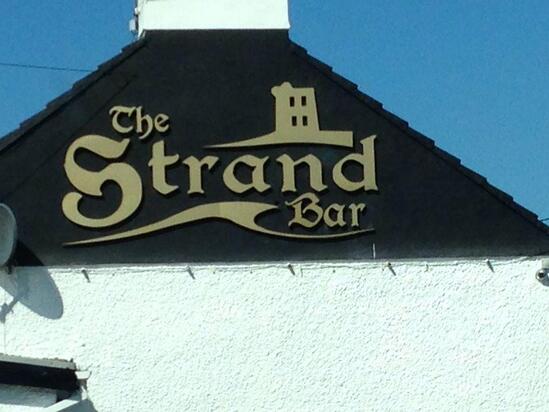 Menu at Strand View Bar, Maghery