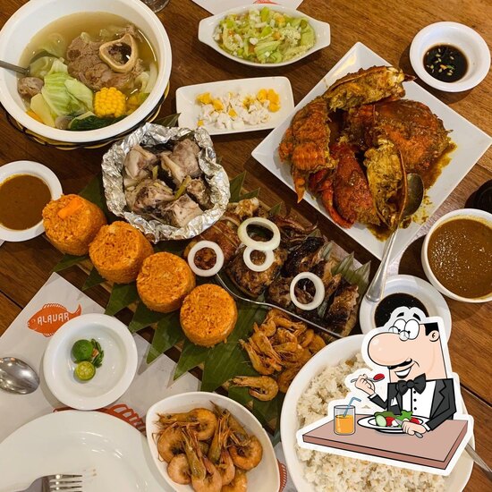 Menu at Alavar Seafood Restaurant, Zamboanga, W32J+567
