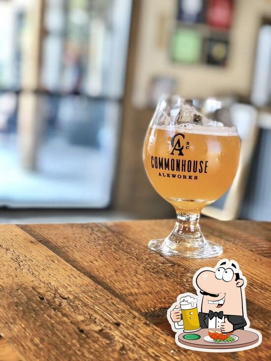 Menu at Commonhouse Aleworks restaurant, North Charleston