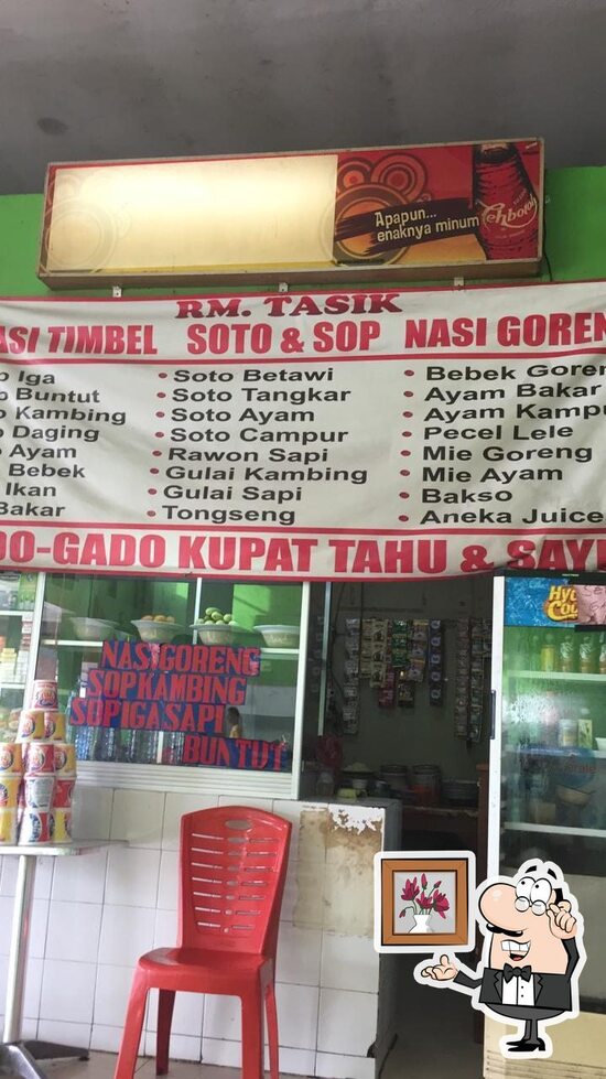 Menu at RM Padang Sederhana Bintaro restaurant, Serang