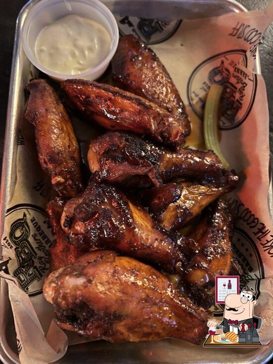 Menu at Ray Brothers BBQ, Bouckville
