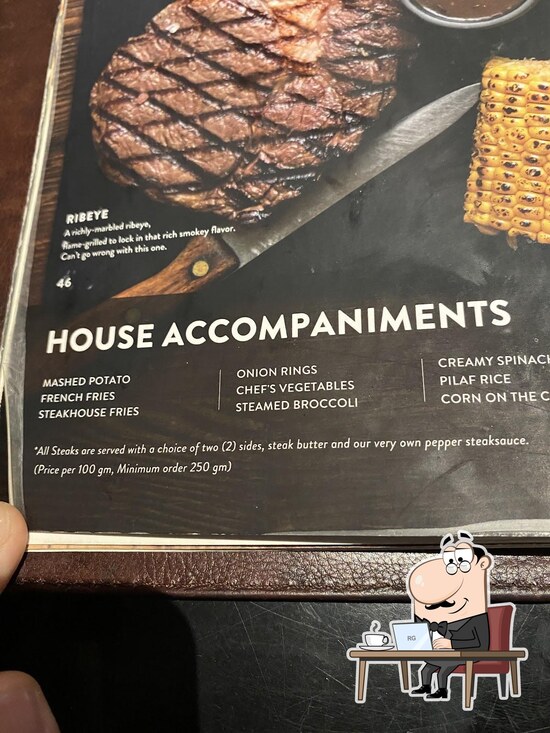 49er's Steakhouse & Lounge, Abu Dhabi - Restaurant menu, prices and reviews
