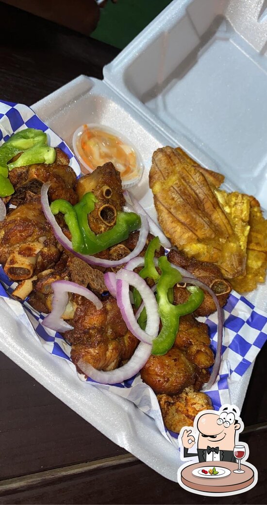 Menu at Old Joe's Caribbean Grill restaurant, North Miami