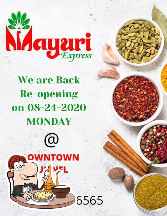 Mayuri in Irving - Restaurant menu
