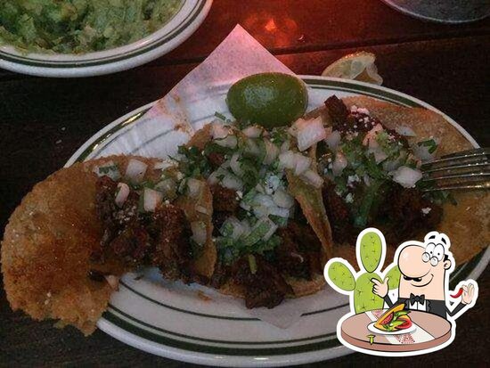 Menu at Pink Taco restaurant, West Hollywood, Sunset Blvd