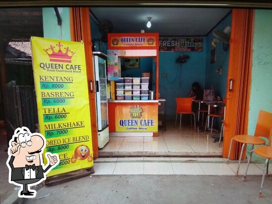 Menu at Queen Caffe cafe, Karawang