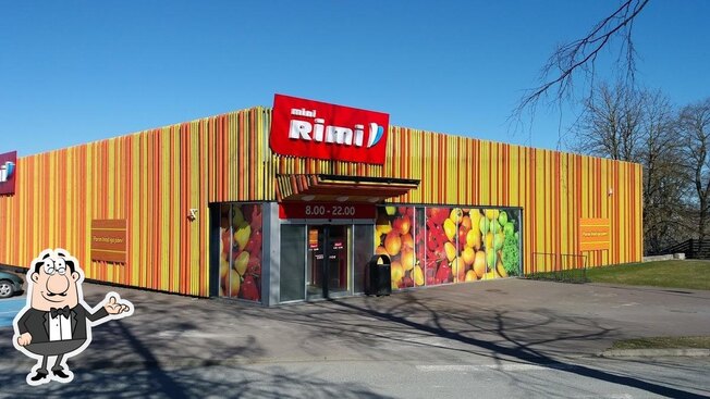 Menu at Rapla Rimi mini, Rapla