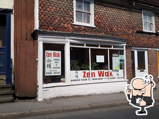 Menu at Zen Wok fast food, Staplehurst