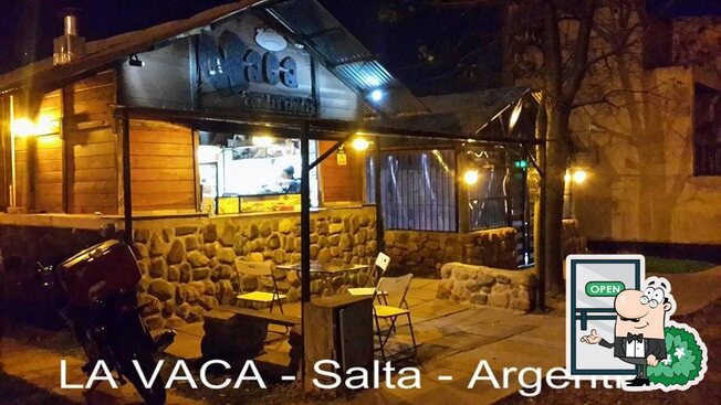 Menu at La Vaca salta restaurant, Salta