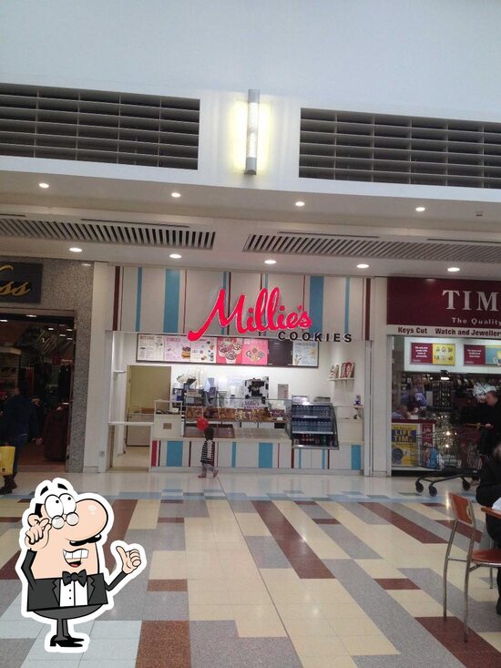 Menu at Millie's Cookies, Glasgow, 34-35 Braehead Shopping Centre Kings ...