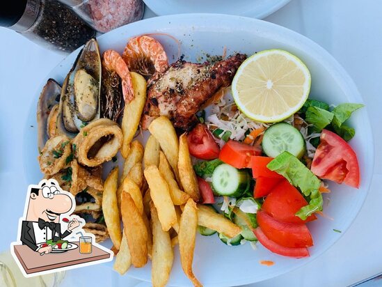 Menu at Faros Fish Tavern, Poli Crysochous