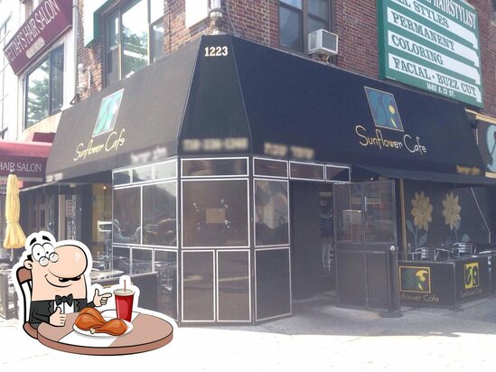 Menu at Sunflower Cafe, New York City, Quentin Rd