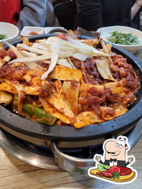 Menu at Chung Myeon Ok restaurant, Jeongeup-si