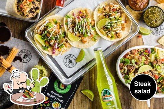 Menu at GUAC Mexi Grill restaurant, Regina, Dewdney Ave