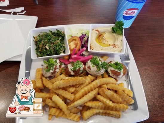 Menu at GOLDEN GRILL ( Syrian & Lebanese) cuisine restaurant, Fresno