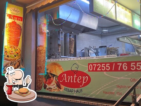 Menu at Antep Kebap Haus restaurant, Hambrücken