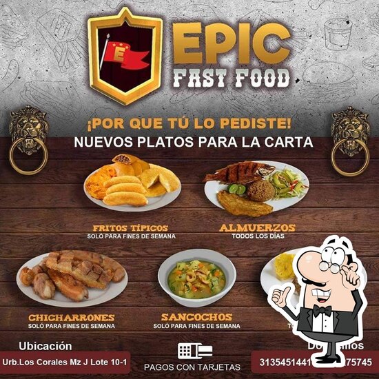 Epic Fast Food, Cartagena - Menú del restaurante, precios y reseñas