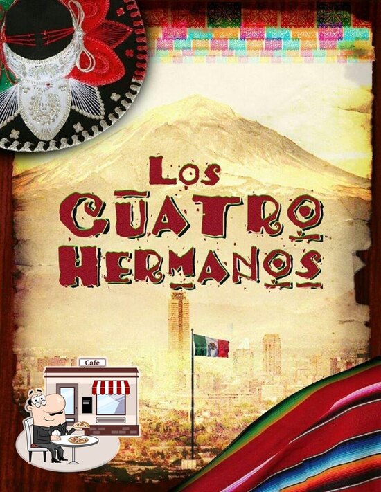Menu at los Cuatro Hermanos Restaurant, Passaic