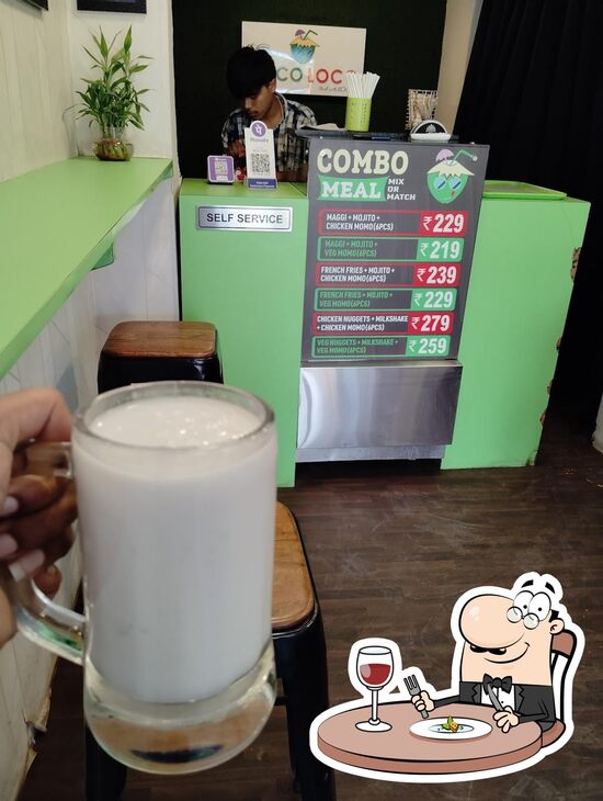 Menu at Coco Loco, Chennai