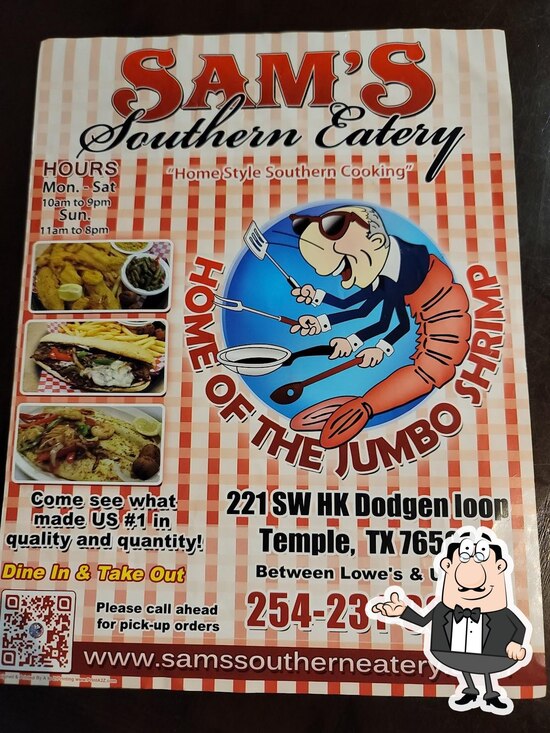 Sam's Southern Eatery, Temple - Restaurant menu, prices and reviews