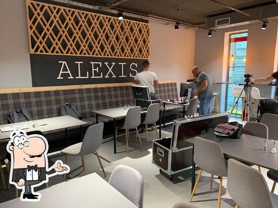 Menu at Alexis Restaurant, Budapest