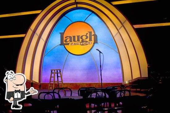 Menu at Laugh Factory club, West Hollywood