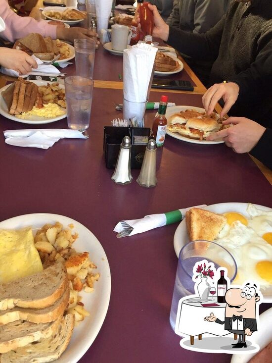 Menu at Park Diner restaurant, Binghamton