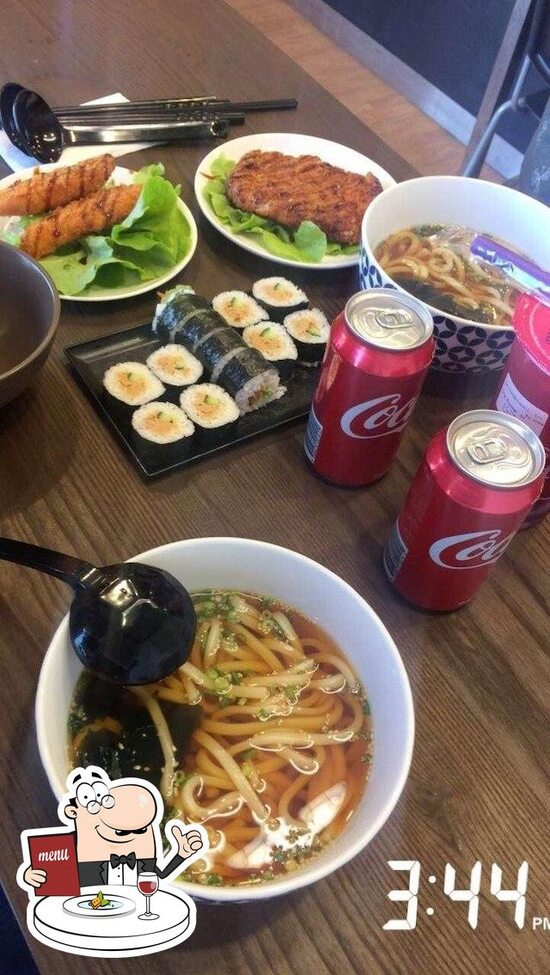 Menu at Uni Sushi restaurant, Mawson Lakes