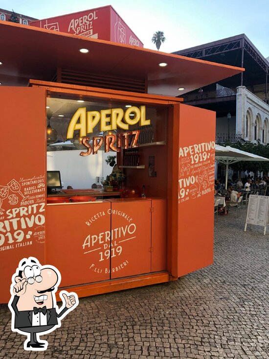 Menu at Aperol Spritz pub & bar, Lisbon