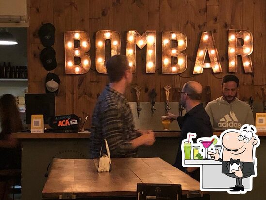 Menu at Bombar, Buenos Aires, Azcuénaga 1222