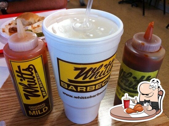 Menu at Whitt's Barbecue, Lebanon