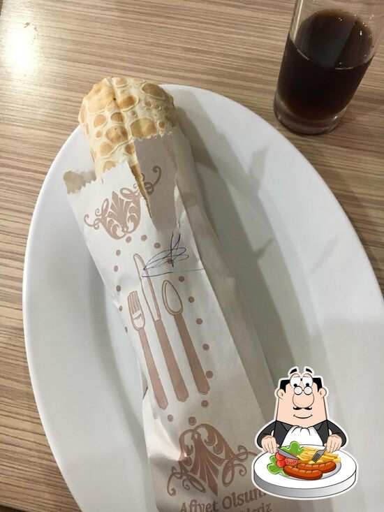 Menu at Gorki's Shaurma cafe, Batumi, 12 ერას ქუჩა