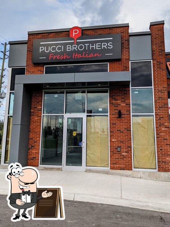 Menu at Pucci Brothers Fresh Italian pizzeria, London