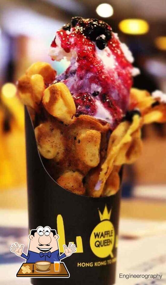 Menu at Waffle Queen, Chandigarh, Food Court