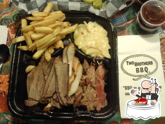 Menu at Two Brothers BBQ and Burger Grill, El Dorado
