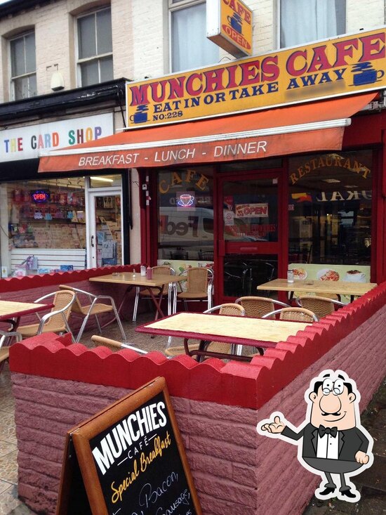 Menu at Munchies cafe, Erith, 228 Bexley Rd