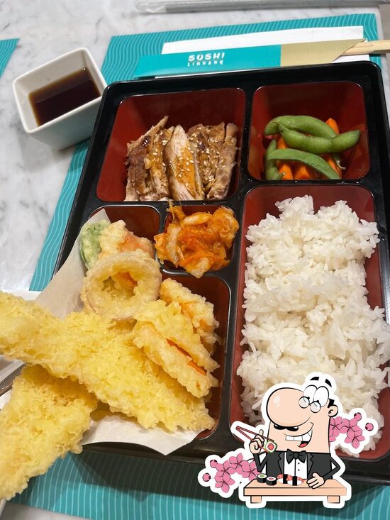 Menu at Sushi Library Festival Plaza restaurant, Dubai