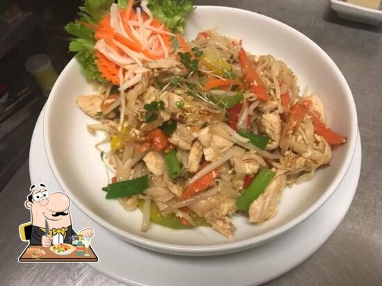Menu at Tams noodle bar chirk, Chirk