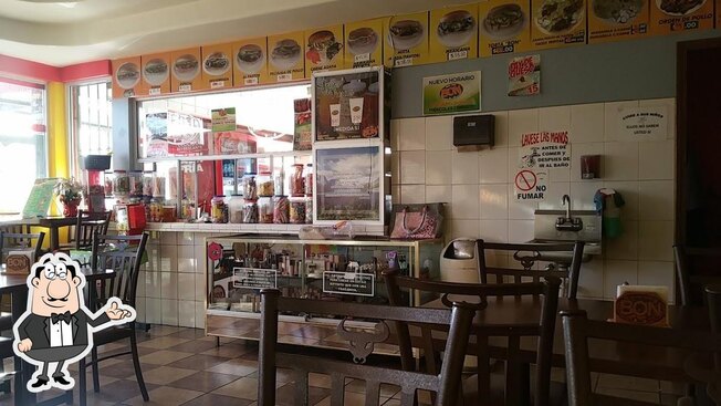 Menu at Tortas & Tacos BON restaurant, San Luis Río Colorado