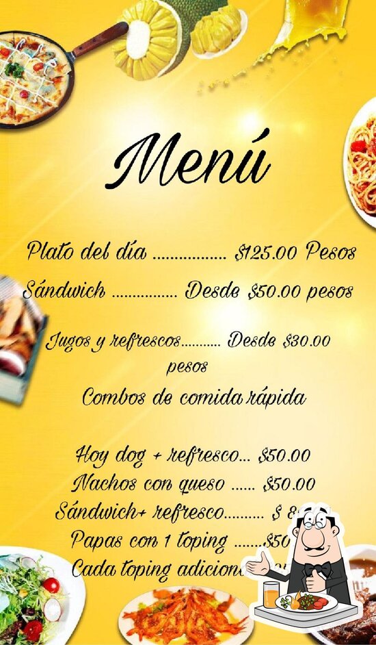Menu at Violi Salvatory restaurant, Santo Domingo Este