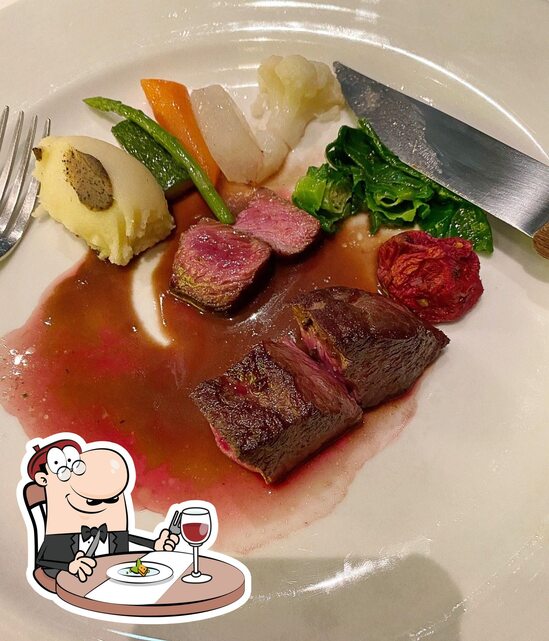 Menu at Philippe restaurant, Bangkok